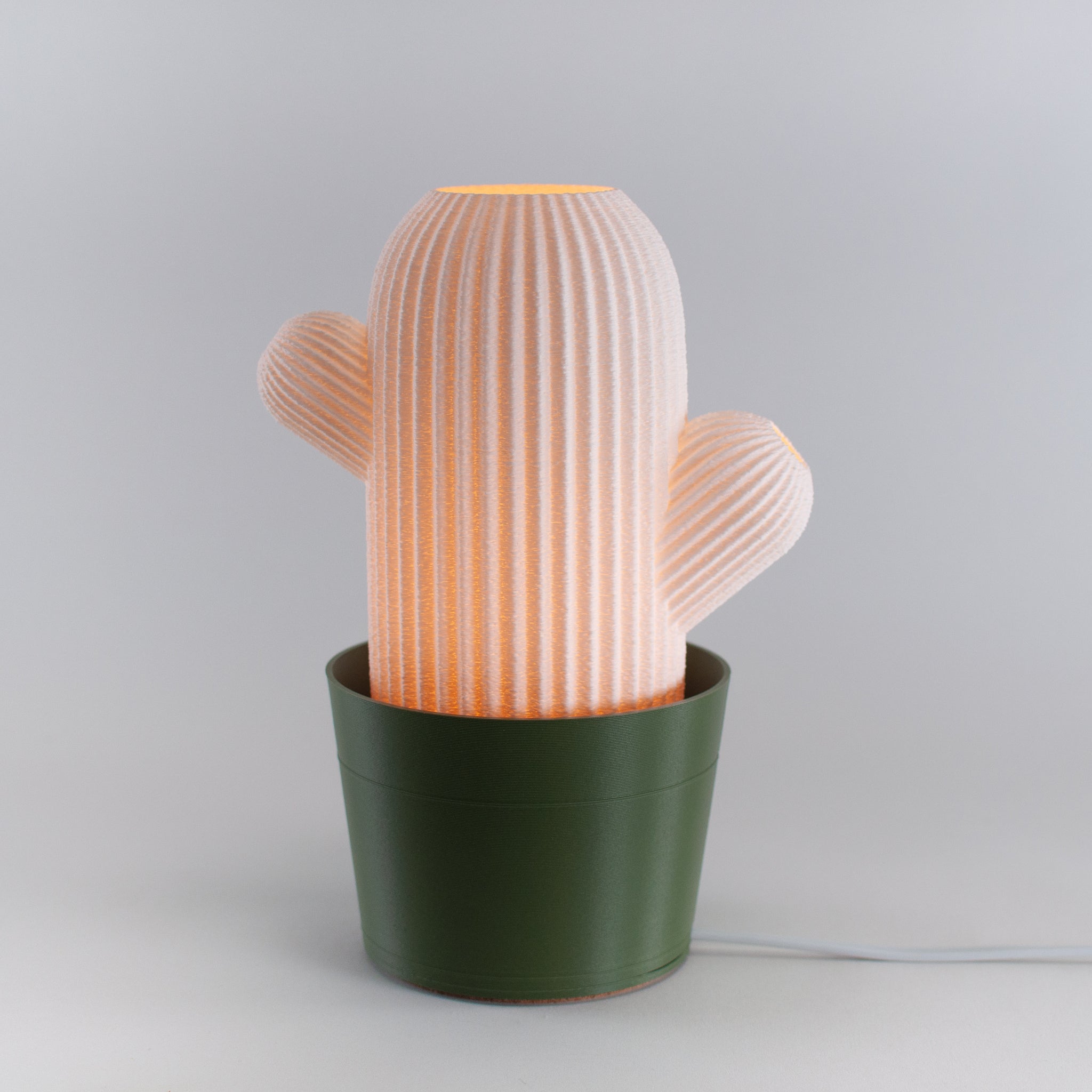 Mika Cactus Table Lamp - Eco Friendly 3D Printed Homeware Design ...